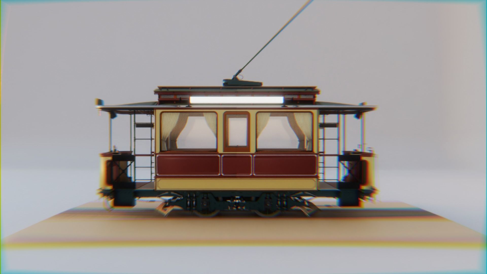 Tramcar 3D model | CGTrader