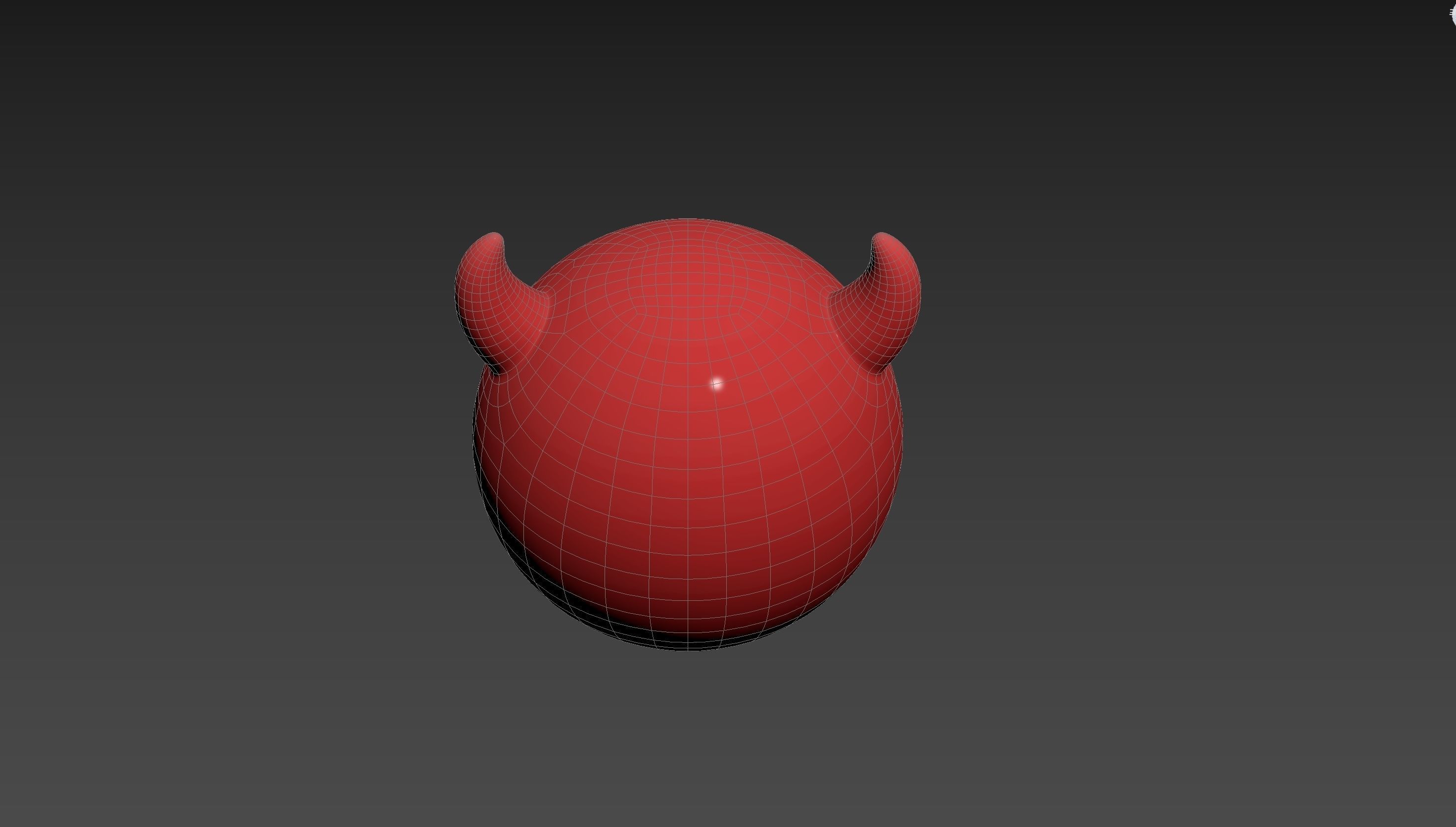 Character241 Devil Face 3D model | CGTrader