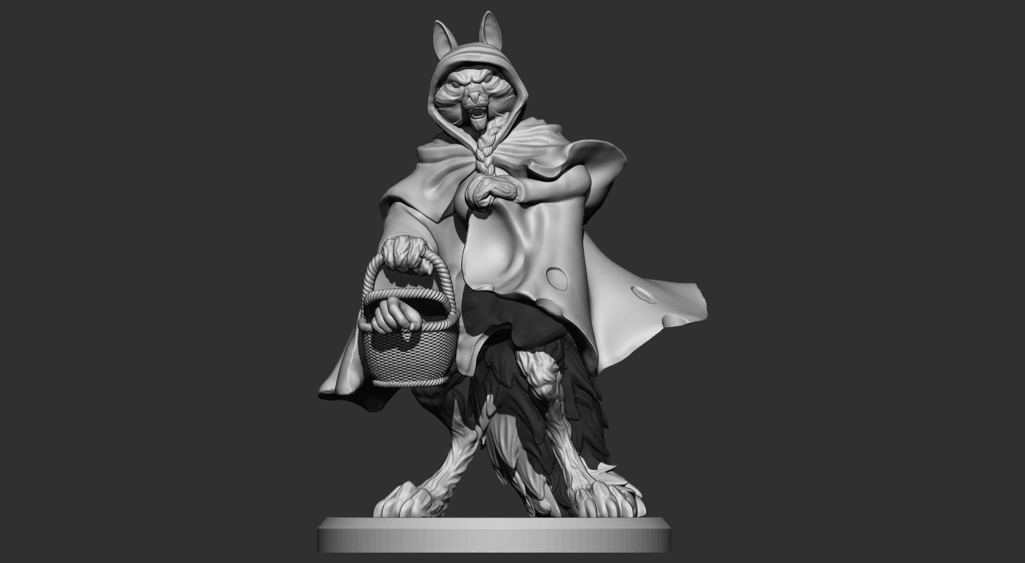 WEREWOLF MOM 3D model 3D printable | CGTrader