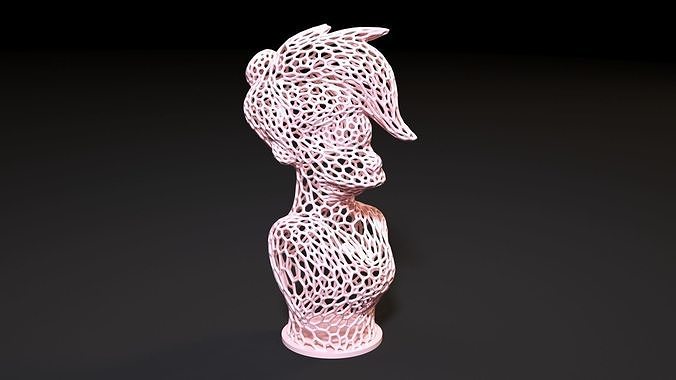 Futurama Leela 3D model 3D printable | CGTrader