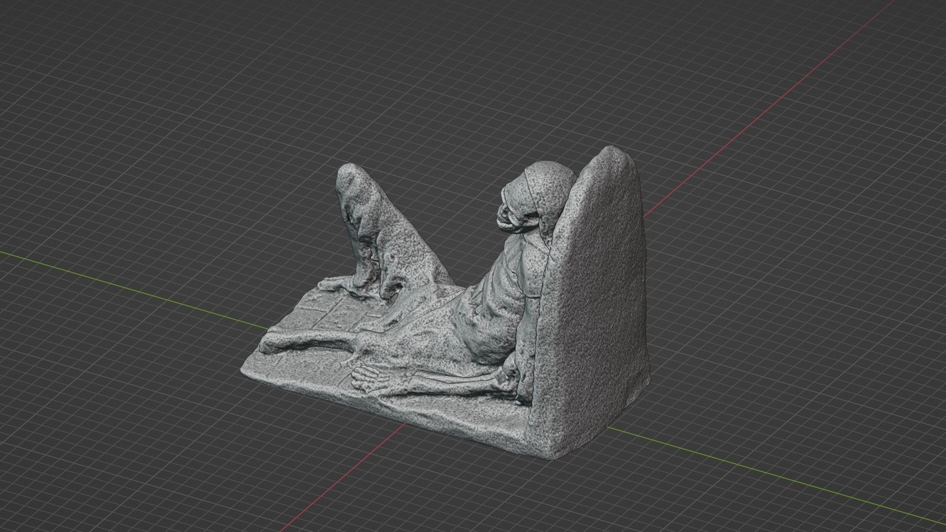 Wraith Sculpture 3D model 3D printable | CGTrader