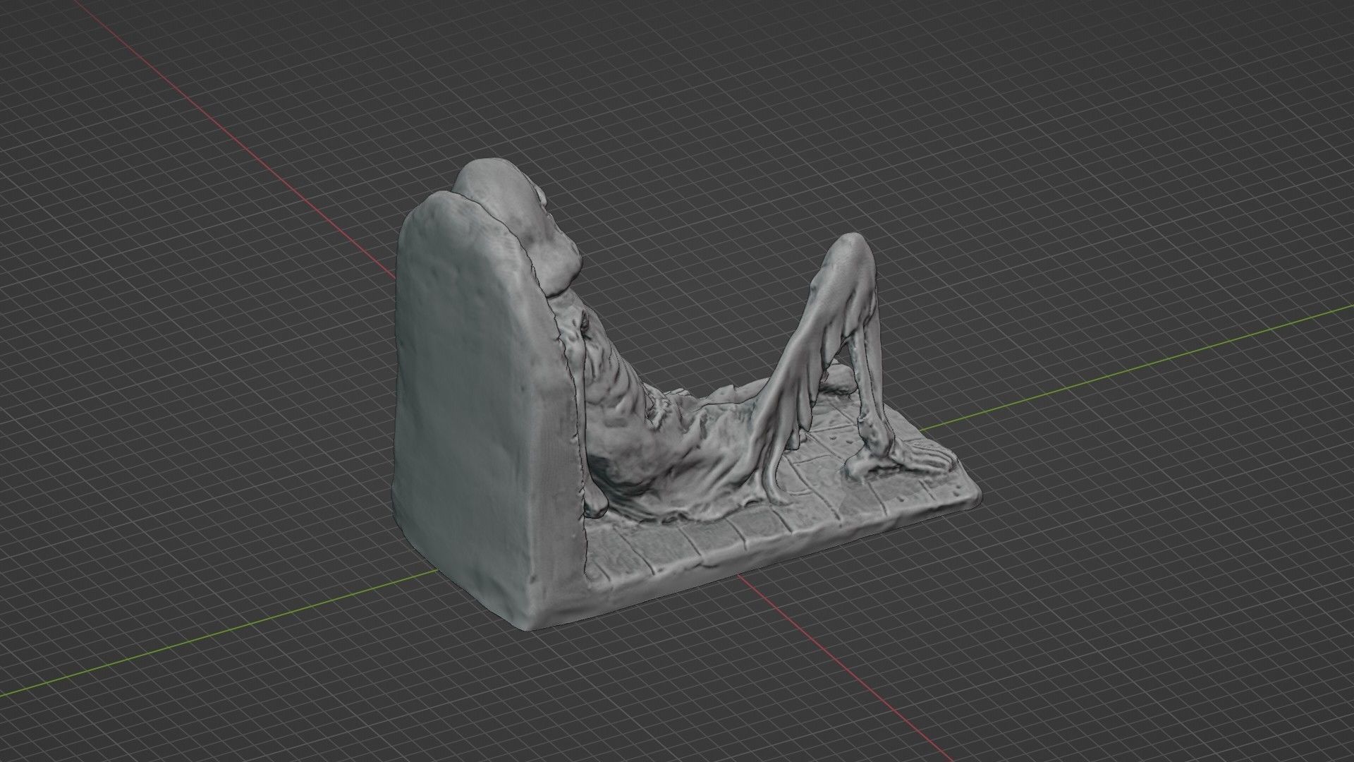 Wraith Sculpture 3D model 3D printable | CGTrader