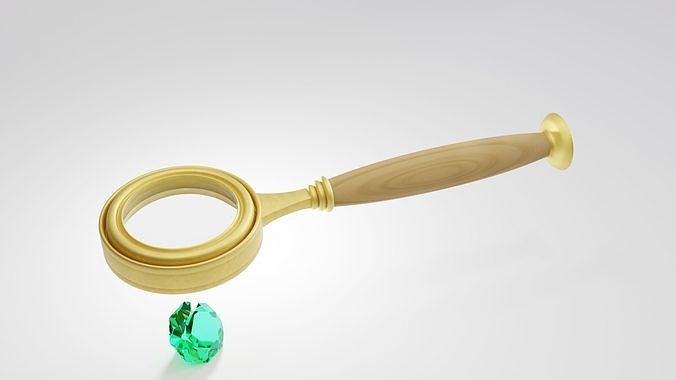 MAGNIFIYING loop free VR / AR / low-poly 3D model | CGTrader