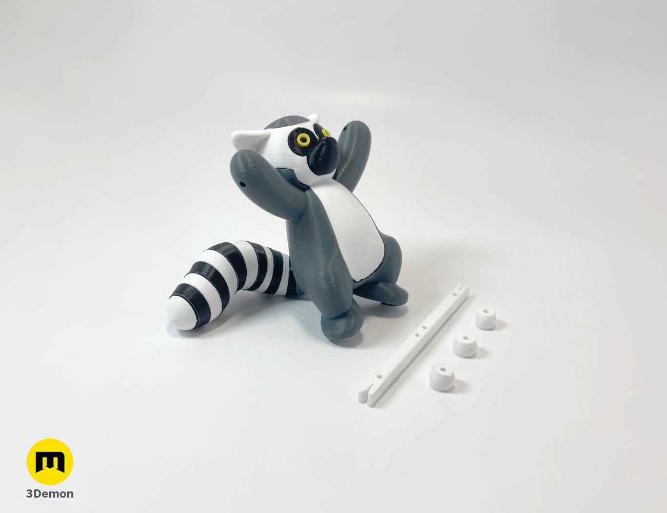 Climbing Lemur Toy 3D model 3D printable | CGTrader