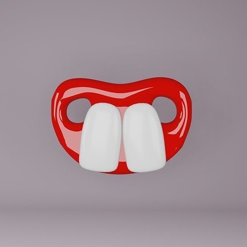 Pacifier free 3D model | CGTrader
