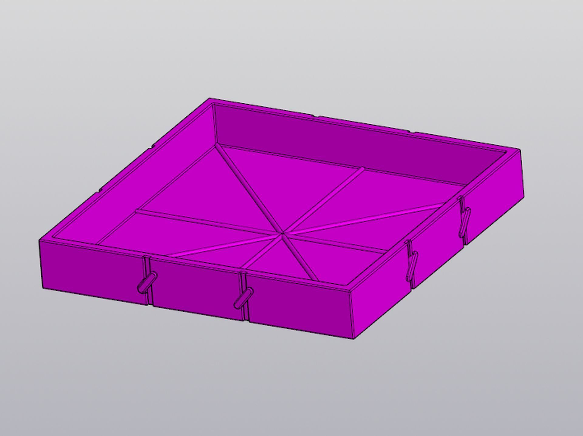 Patchwork Planter 3D model 3D printable | CGTrader