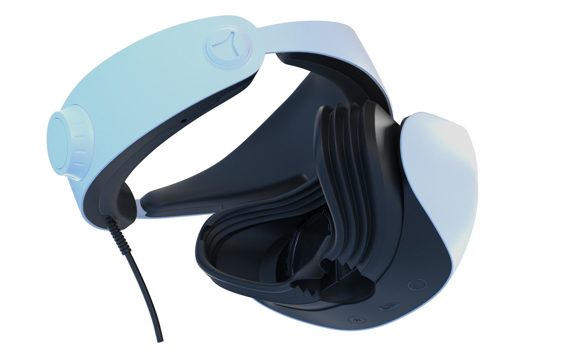 Sony Playstation VR 2 with Sense Controller 3D model | CGTrader