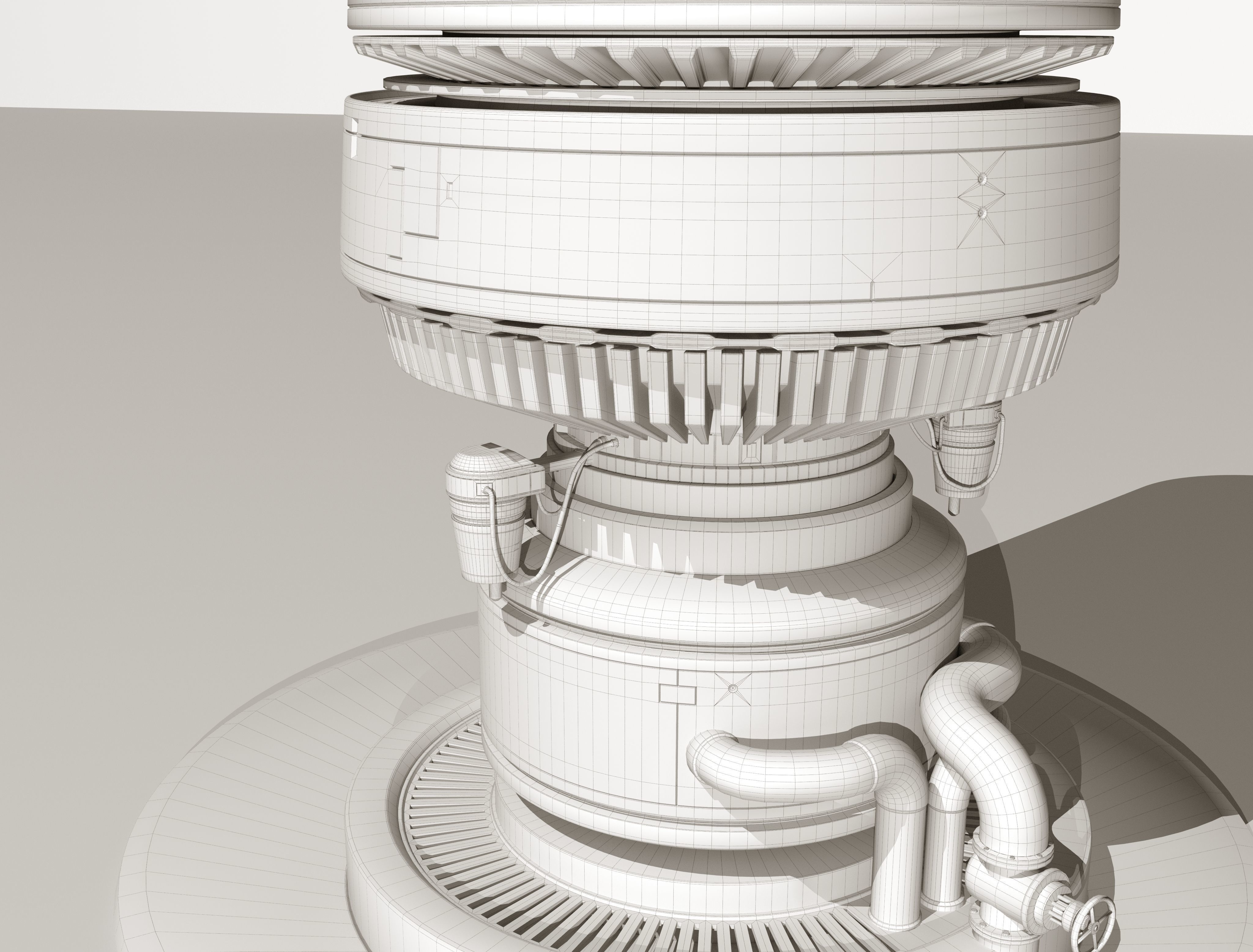 Sci-Fi Moisture Tower 3D model | CGTrader Sci-Fi Moisture Tower 3D model | CGTrader