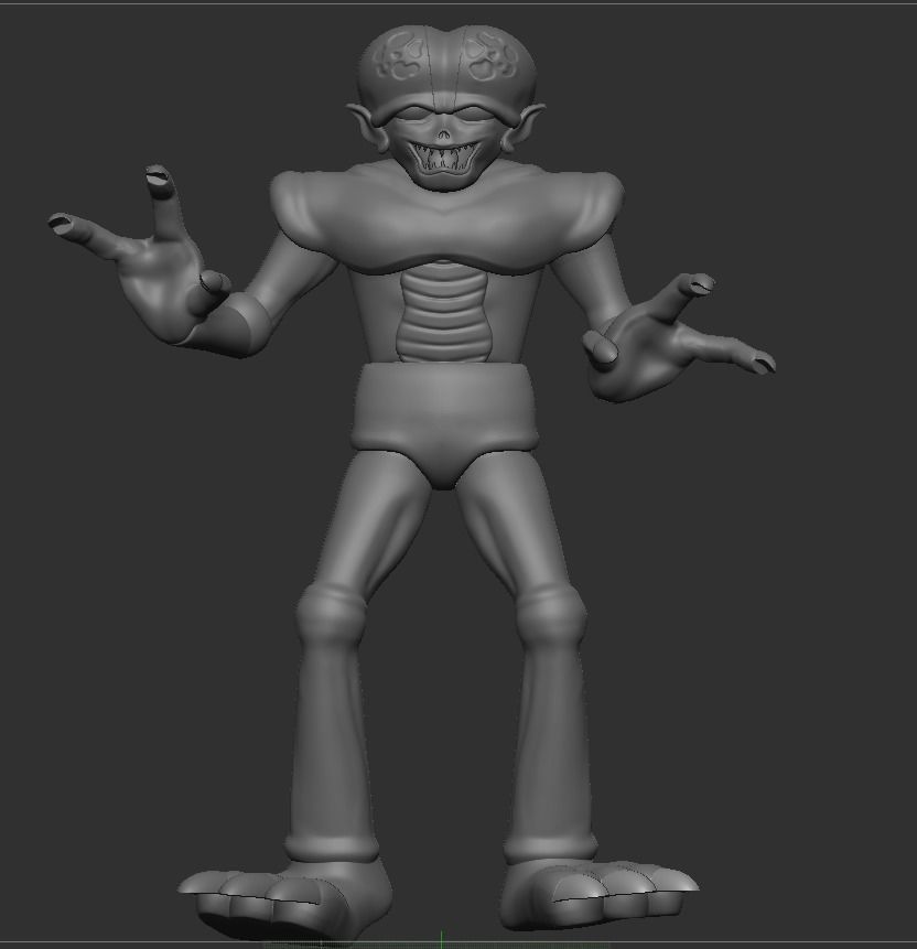 yokai ningen bem human style 3D model 3D printable | CGTrader