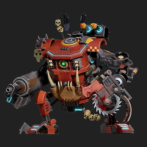 War Robot-Asset 3D model | CGTrader