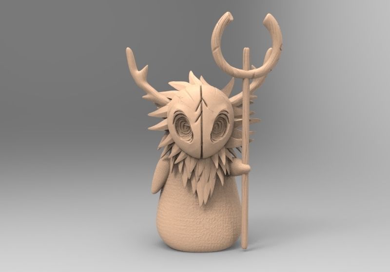Viking Witch 3D model 3D printable | CGTrader