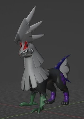 Silvally 3D model 3D printable | CGTrader