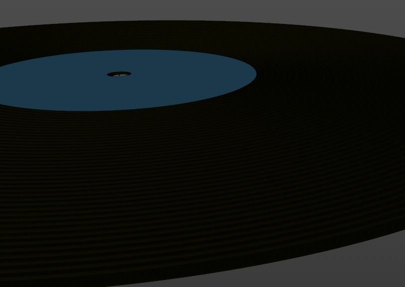 vinyl record 3D model | CGTrader