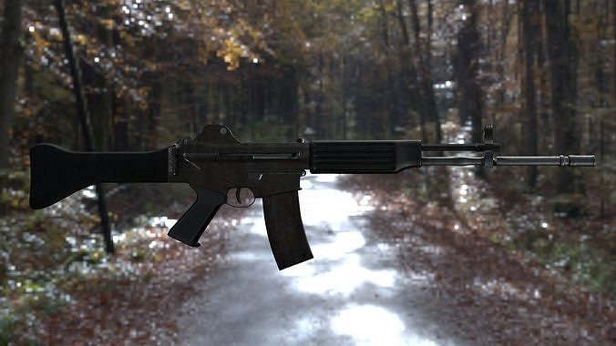 K2 Rifle 3D model | CGTrader