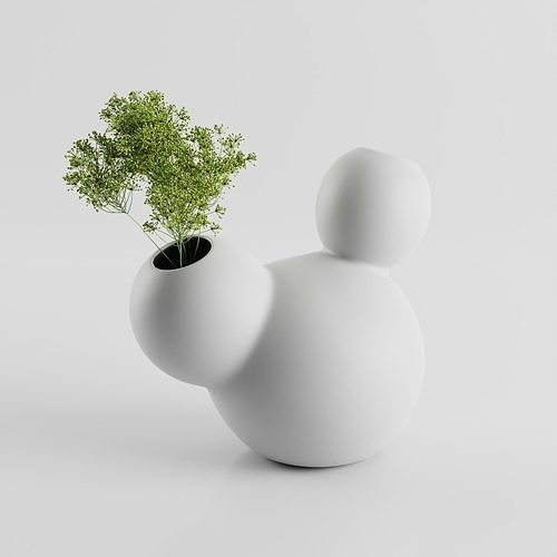 Bubble Vase 3D model 3D printable | CGTrader