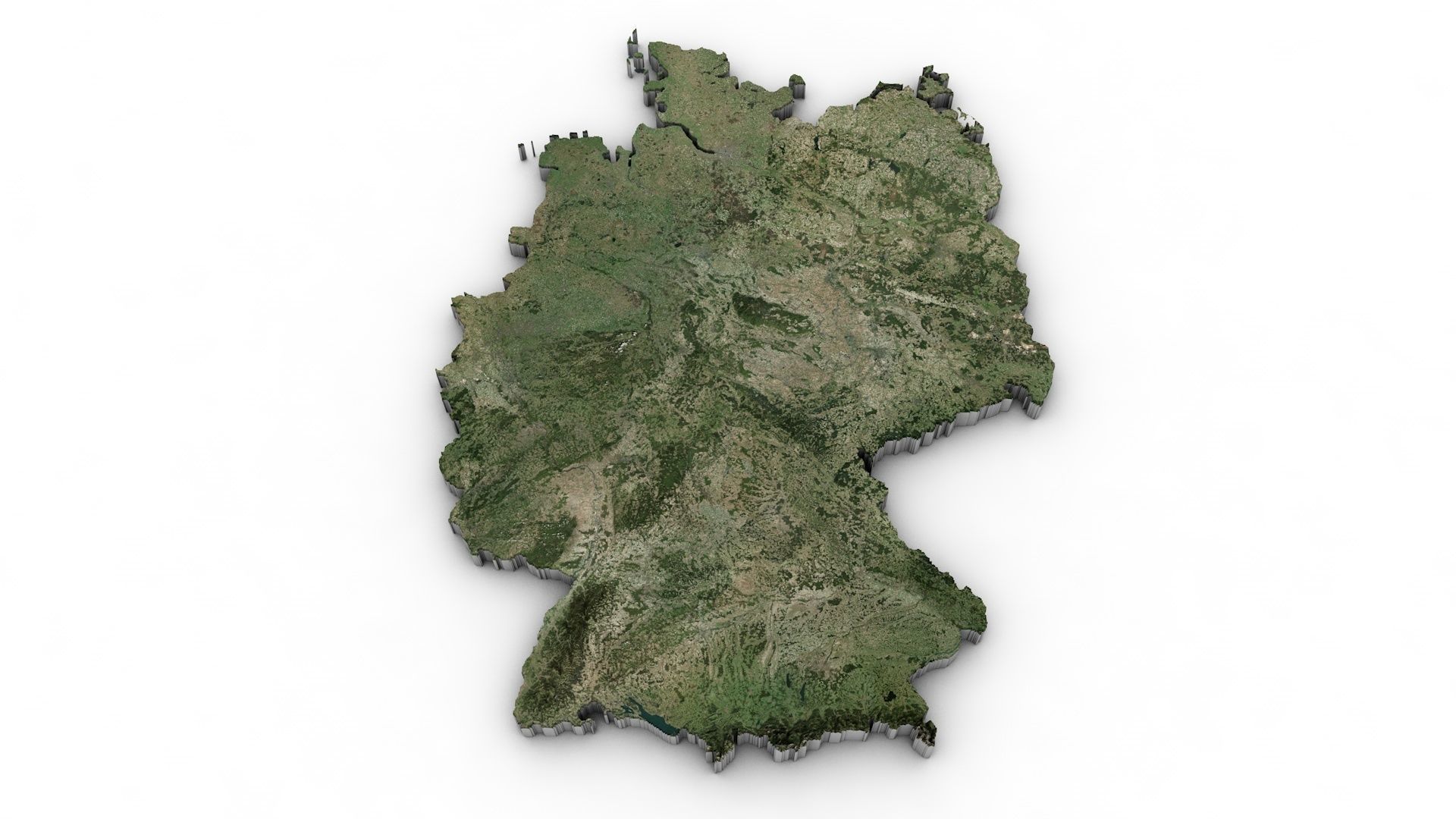 Germany Map Pack 3D model | CGTrader