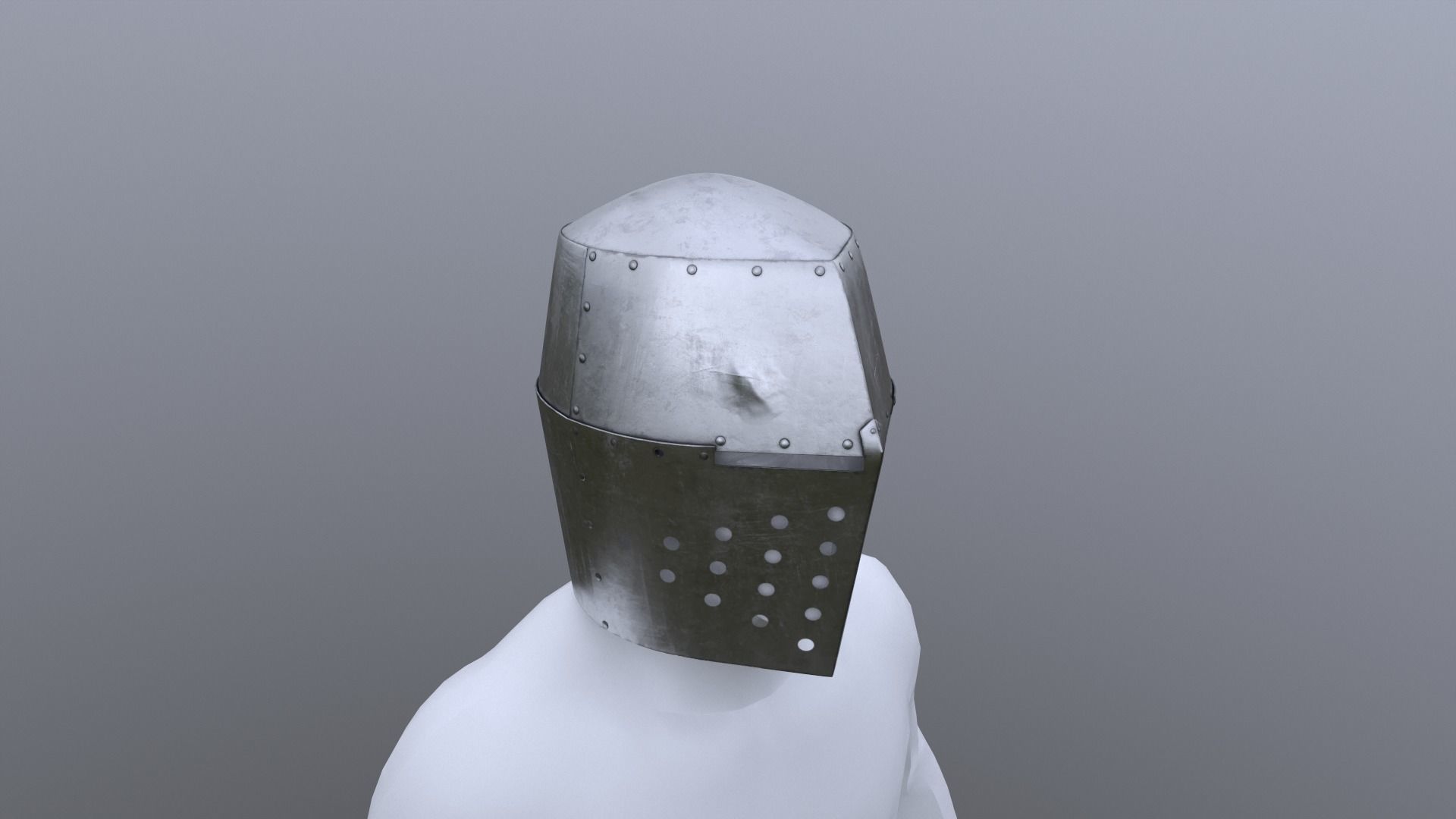 3D model Great Helmet VR / AR / low-poly | CGTrader