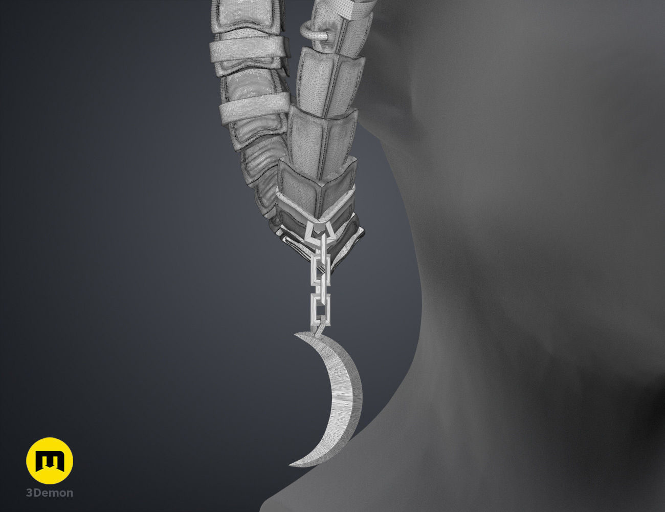 Lucien Tavelle Horns - Critical Role 3D model 3D printable | CGTrader