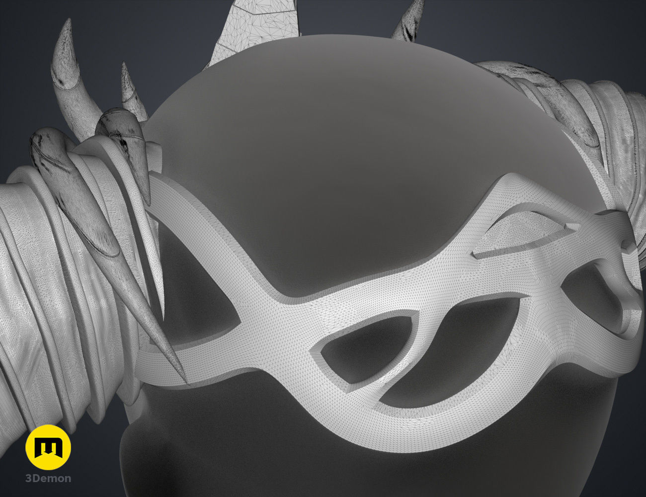 Asmodeus Horns - Critical Role 3D model 3D printable | CGTrader