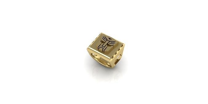 Autobot Ring free 3D model 3D printable | CGTrader