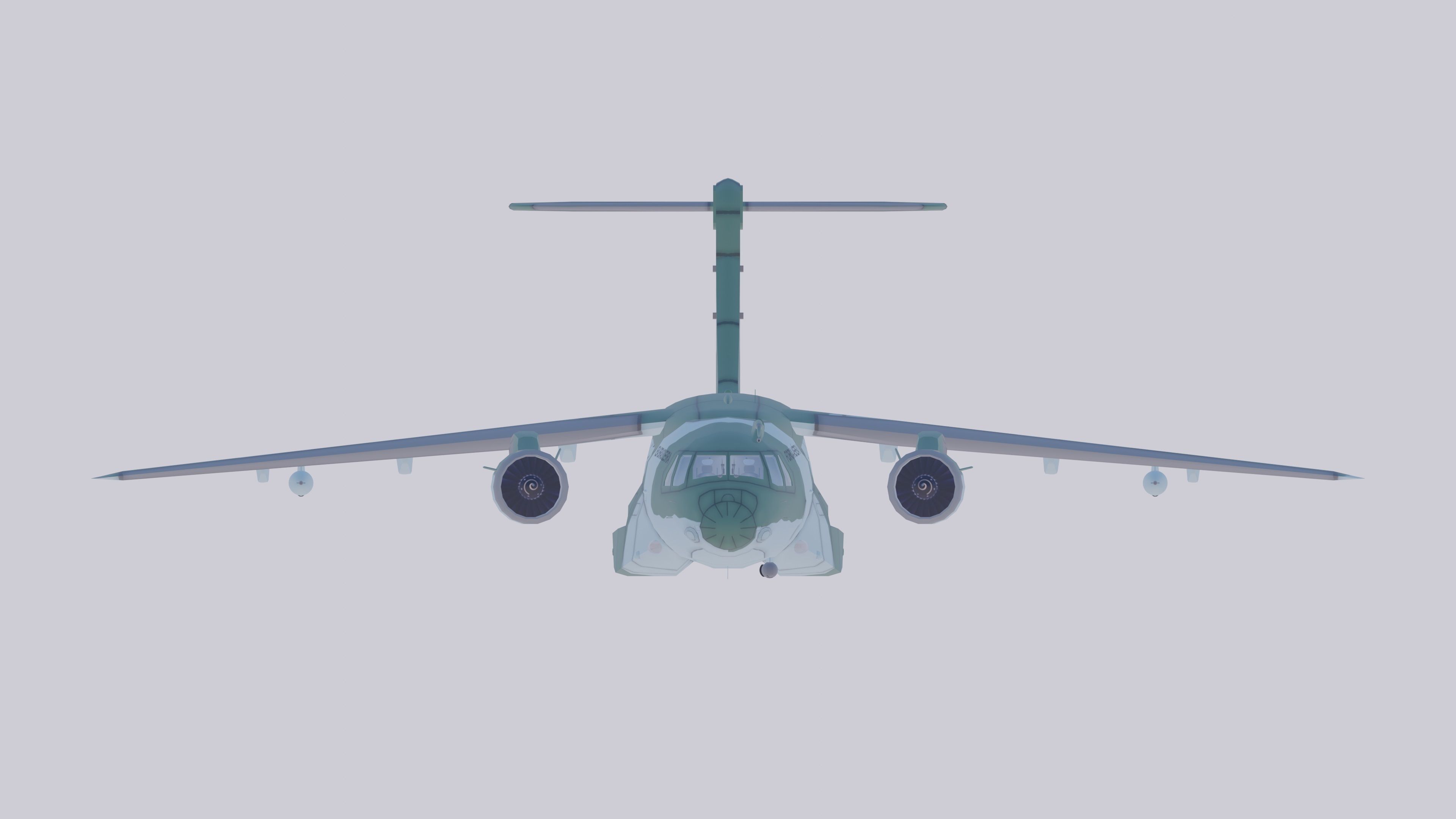 3D model Embraer KC-390 Millennium FAB VR / AR / low-poly | CGTrader