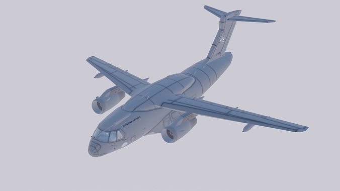 3D model Embraer C-390 Millennium Hungary VR / AR / low-poly | CGTrader