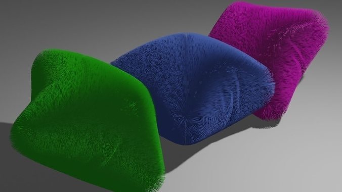 Pillows 3D model 3D printable | CGTrader