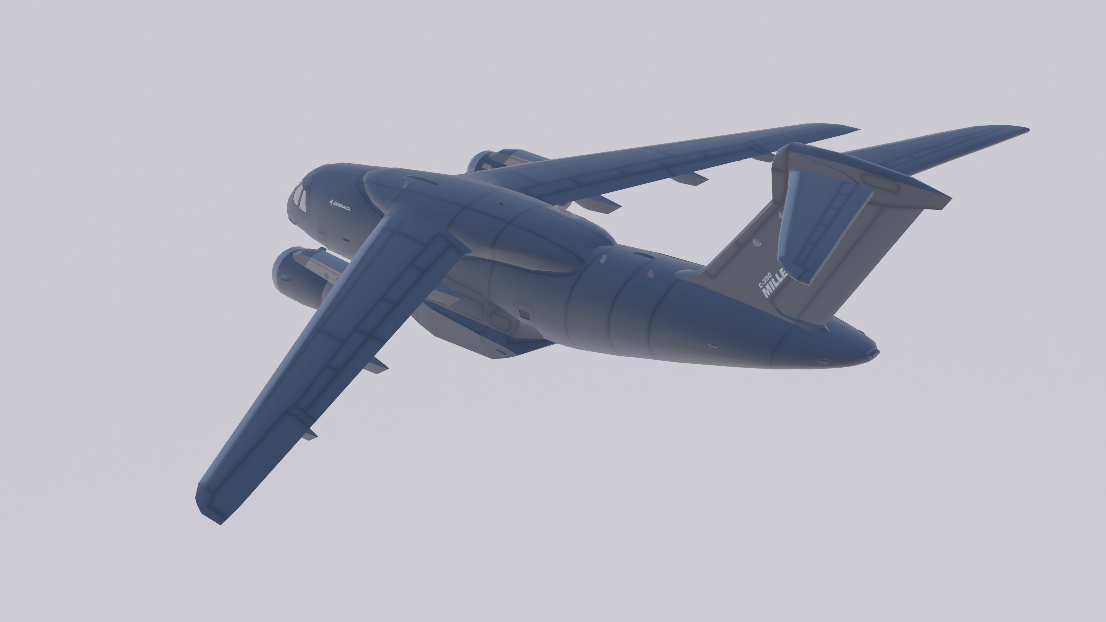 3D model Embraer C-390 Millennium VR / AR / low-poly | CGTrader