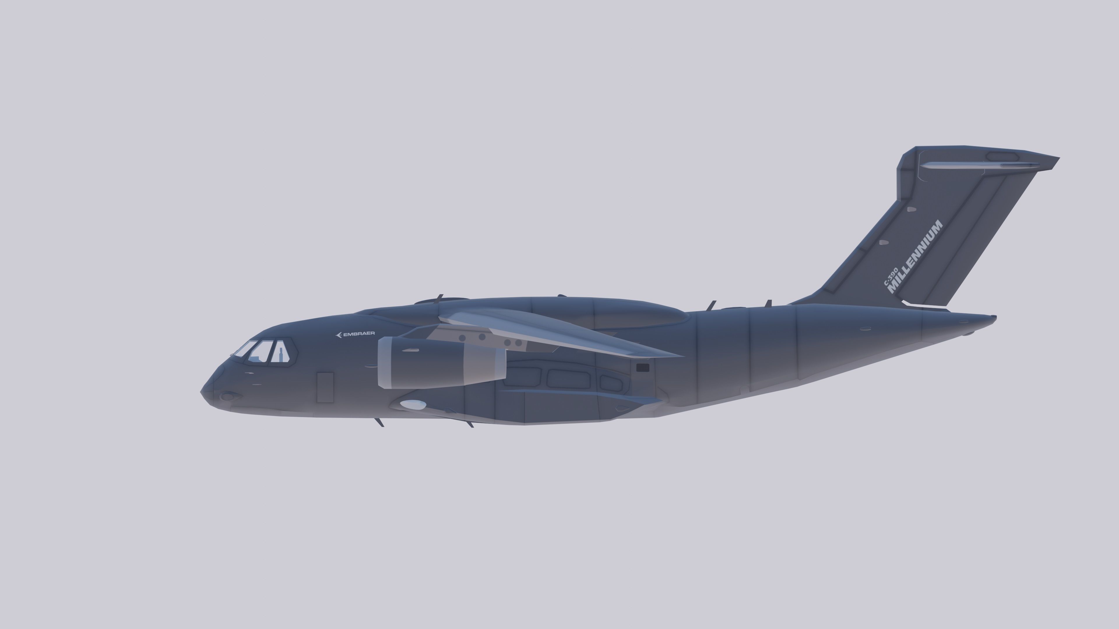 3D model Embraer C-390 Millennium VR / AR / low-poly | CGTrader