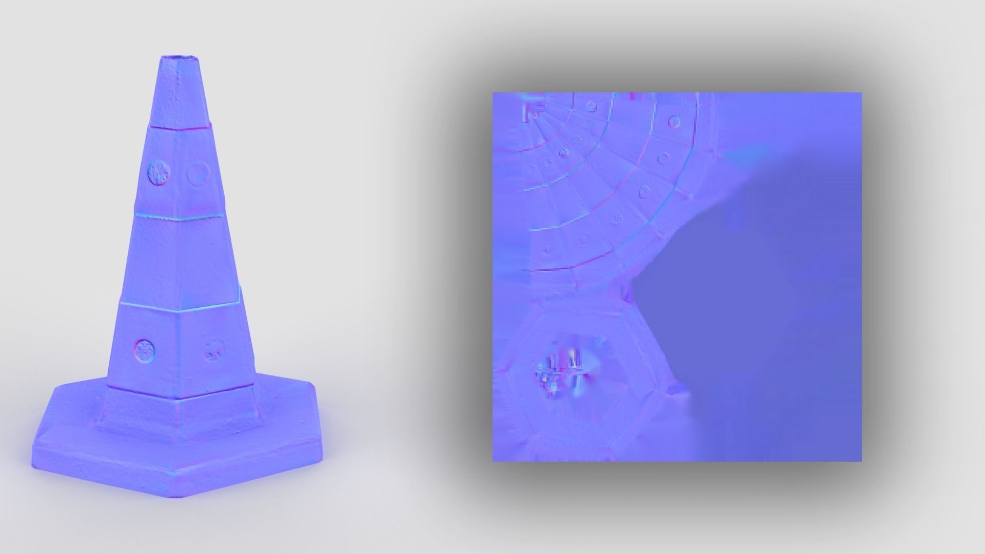 3D model Traffic Cone Scan VR / AR / low-poly | CGTrader