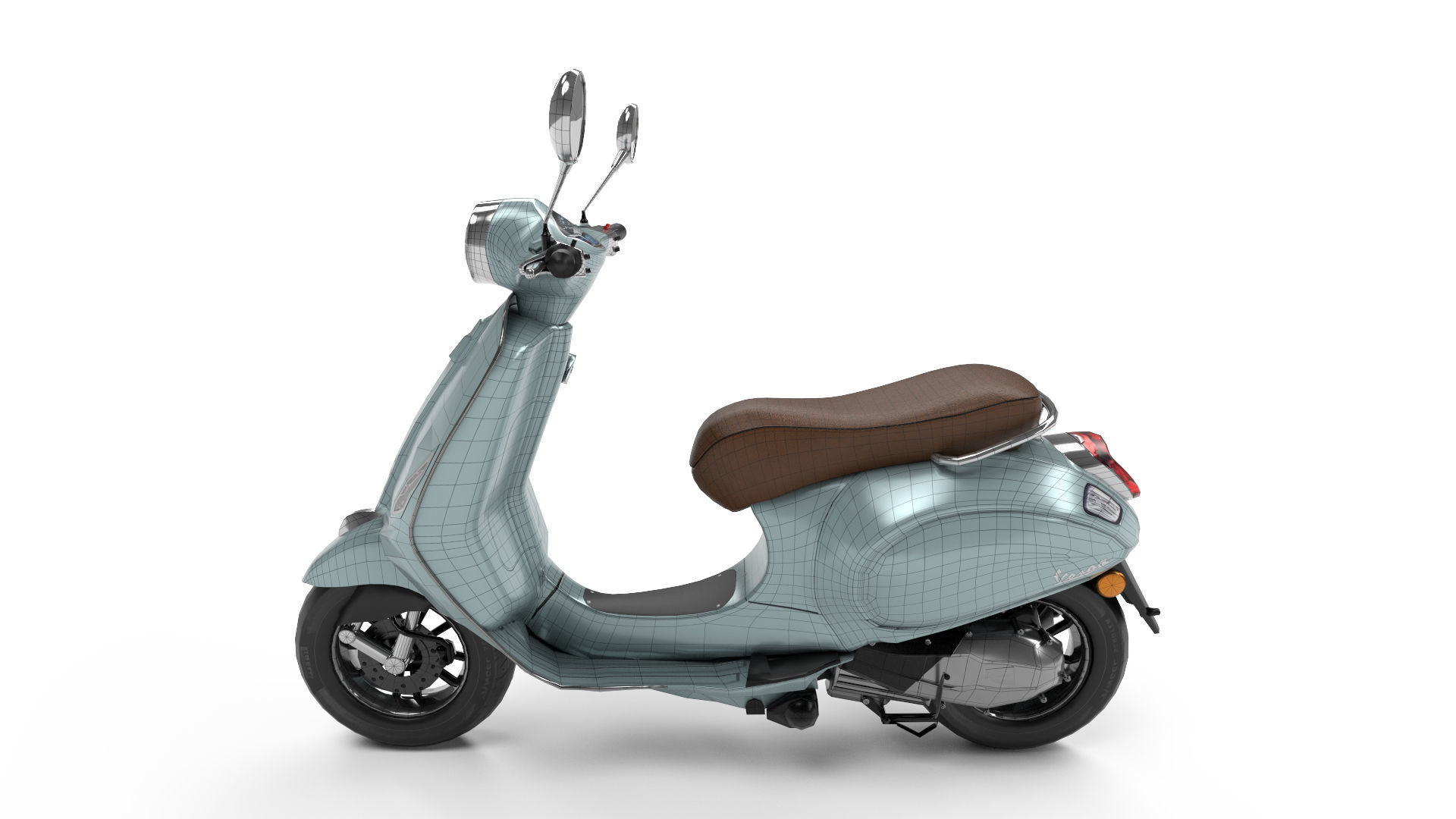 3D model Vespa VR / AR / low-poly | CGTrader