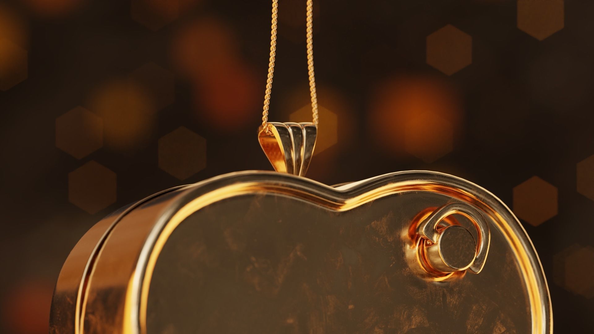 3D model Heart Locket - Undertale VR / AR / low-poly | CGTrader