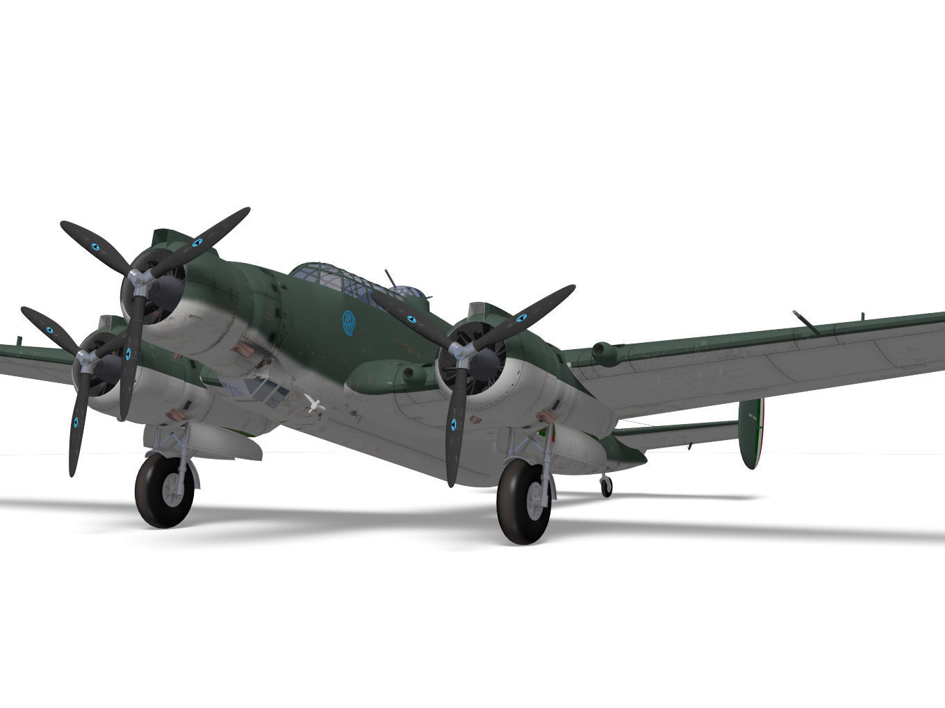 cant z1007bis 3D model | CGTrader