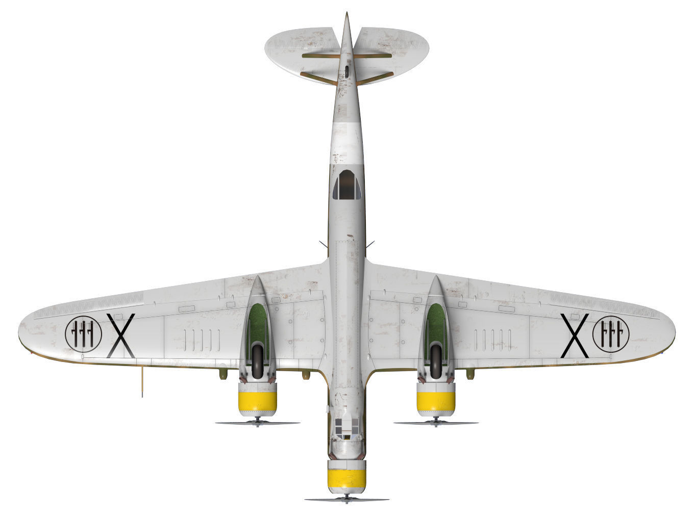 cant z1007bis 3D model | CGTrader