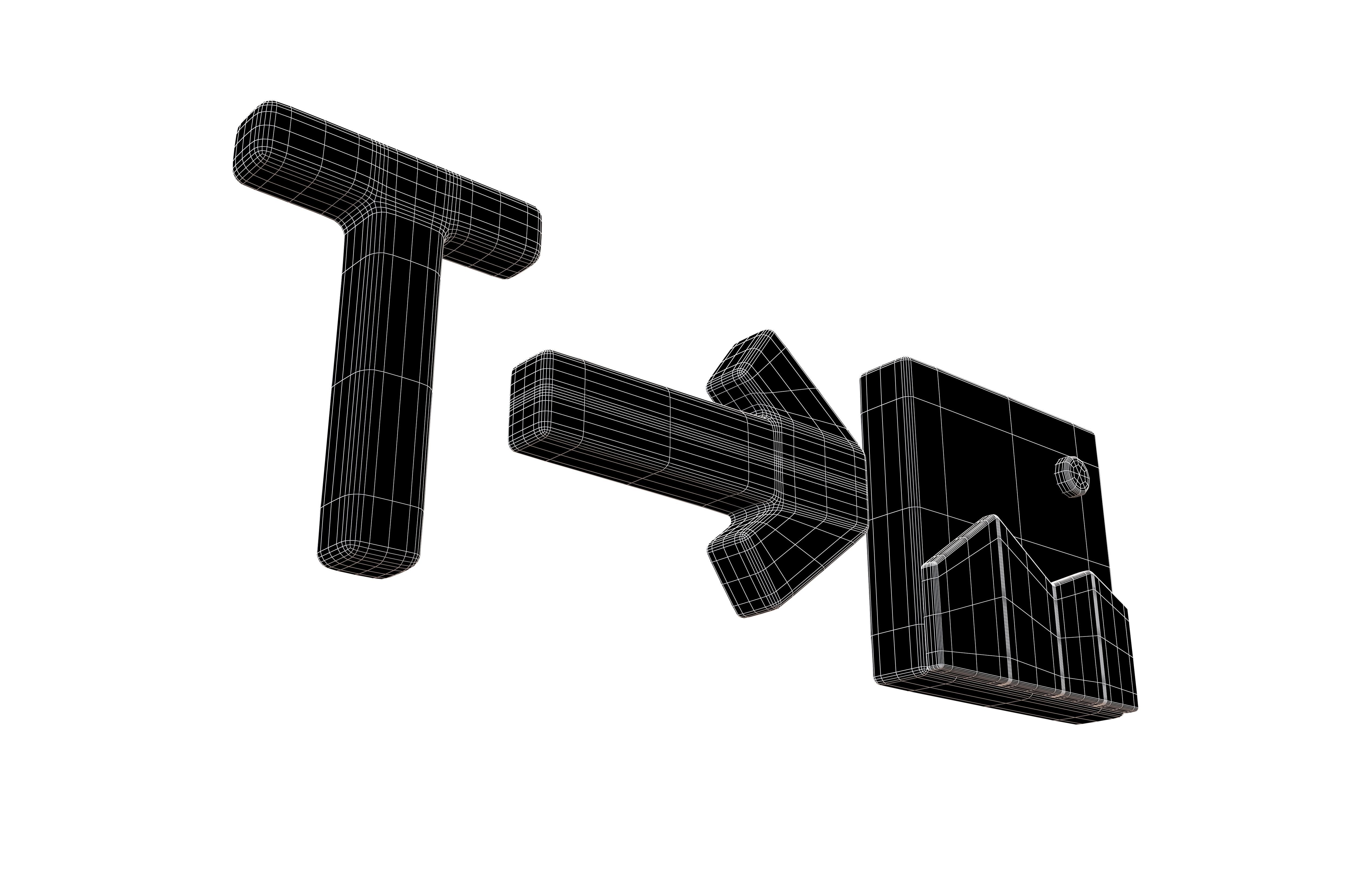 3D model Text To Image Icon v1 001 VR / AR / low-poly | CGTrader