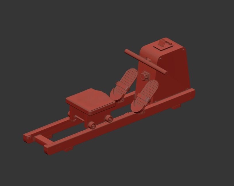 3d Rower model 3D model | CGTrader