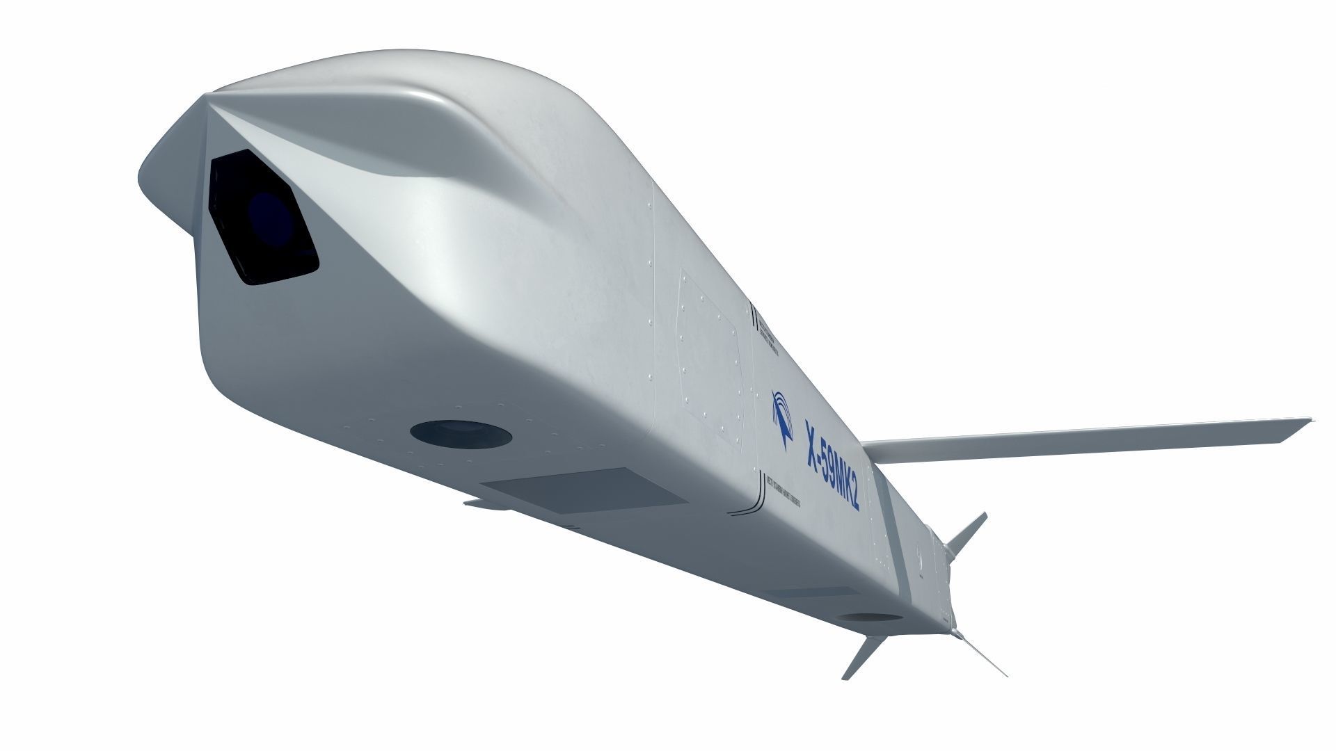 KH-59MK2 - X-59MK2 3D model animated | CGTrader