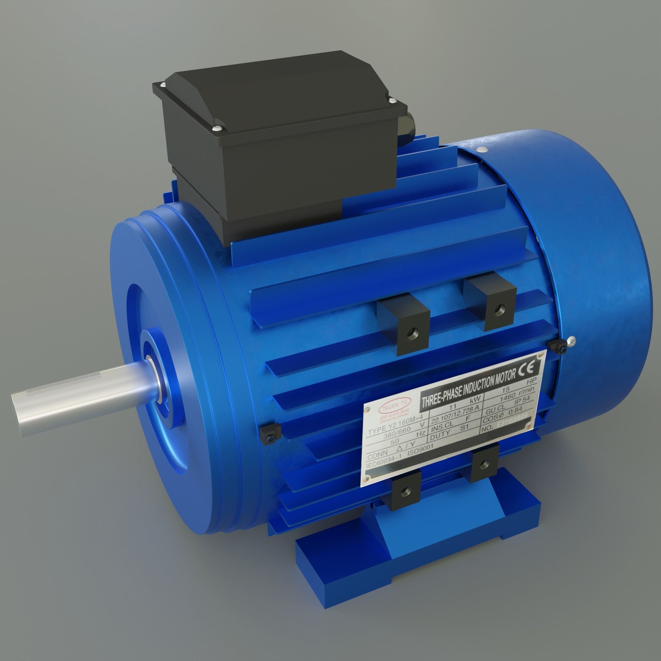 3D model Electric motor VR / AR / low-poly | CGTrader
