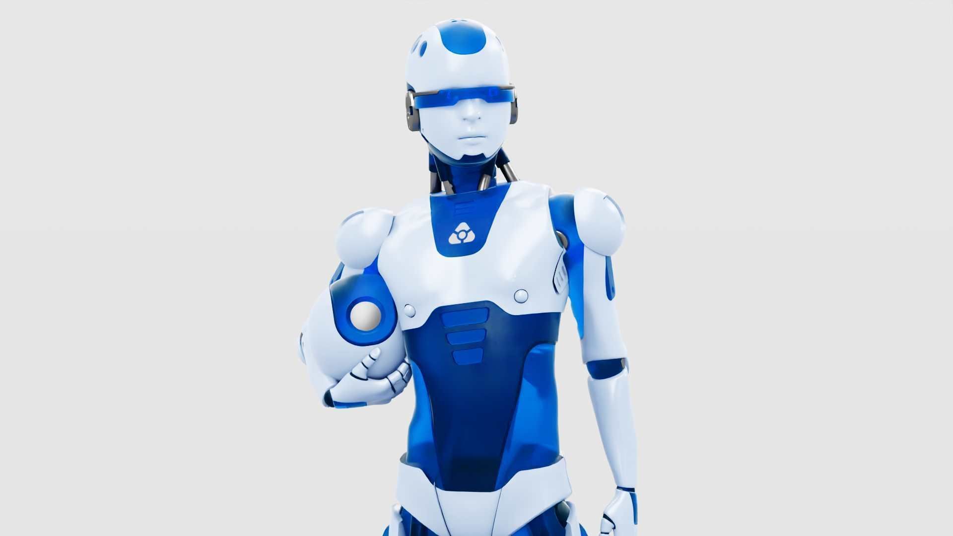 CHILD BOT ARNOLD RIGGED 3D model rigged | CGTrader