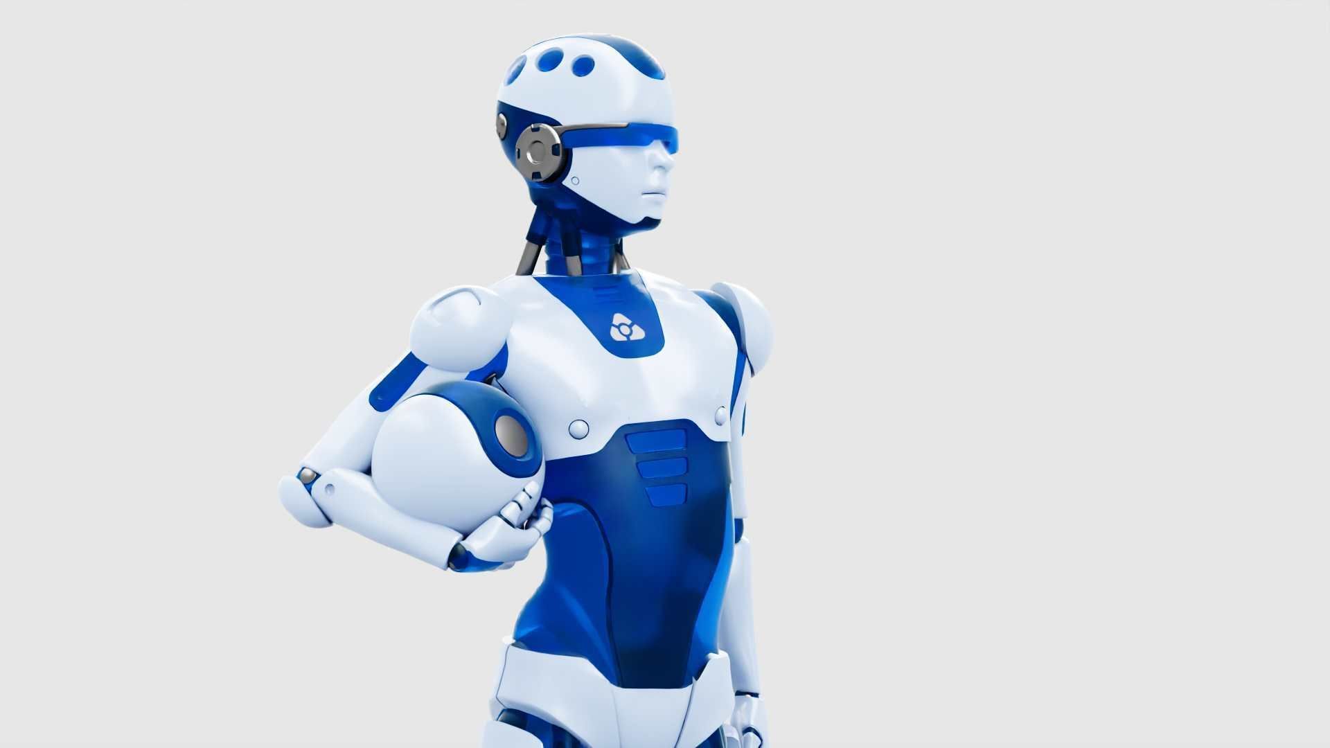 CHILD BOT ARNOLD RIGGED 3D model rigged | CGTrader