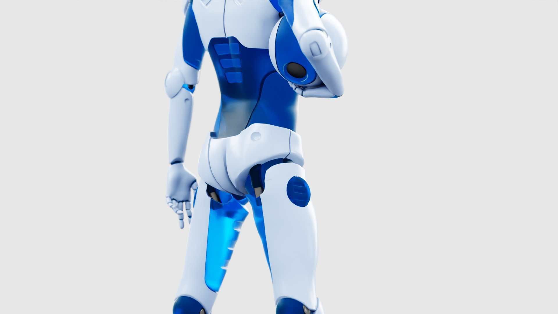 CHILD BOT ARNOLD RIGGED 3D model rigged | CGTrader