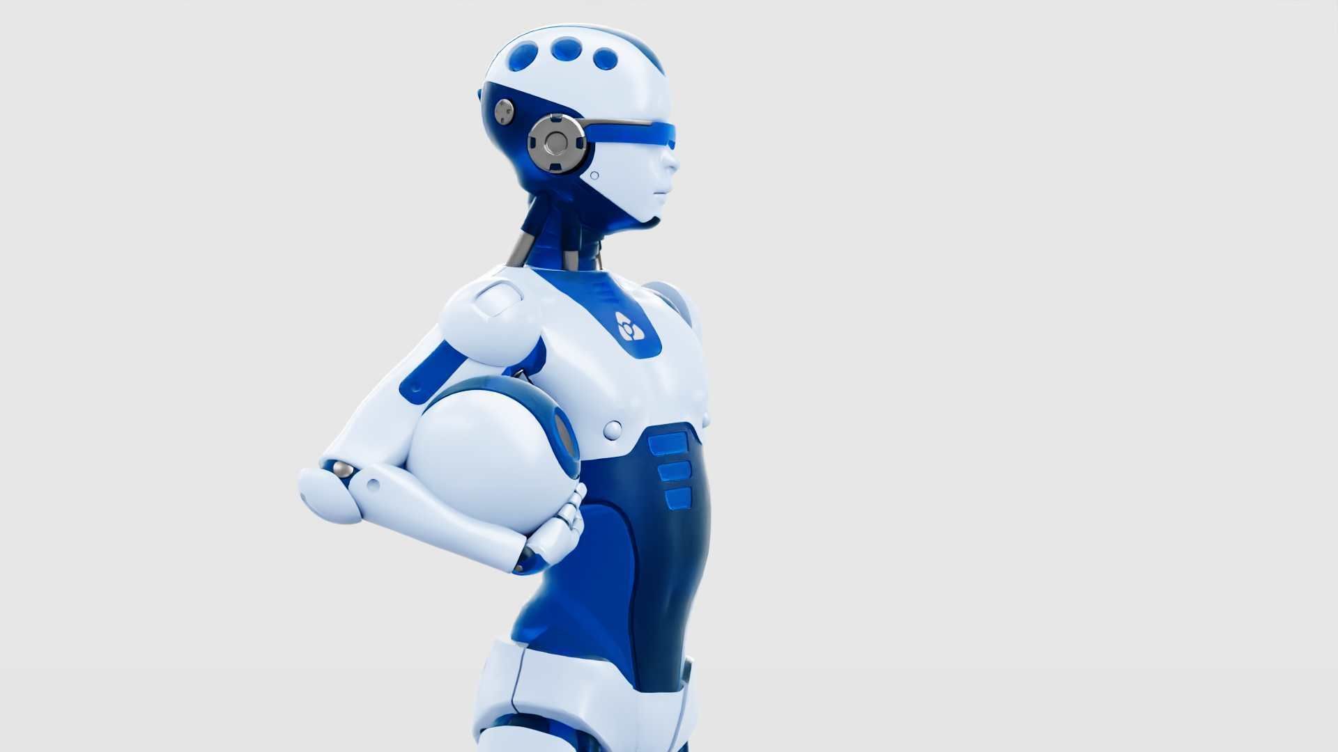 CHILD BOT ARNOLD RIGGED 3D model rigged | CGTrader