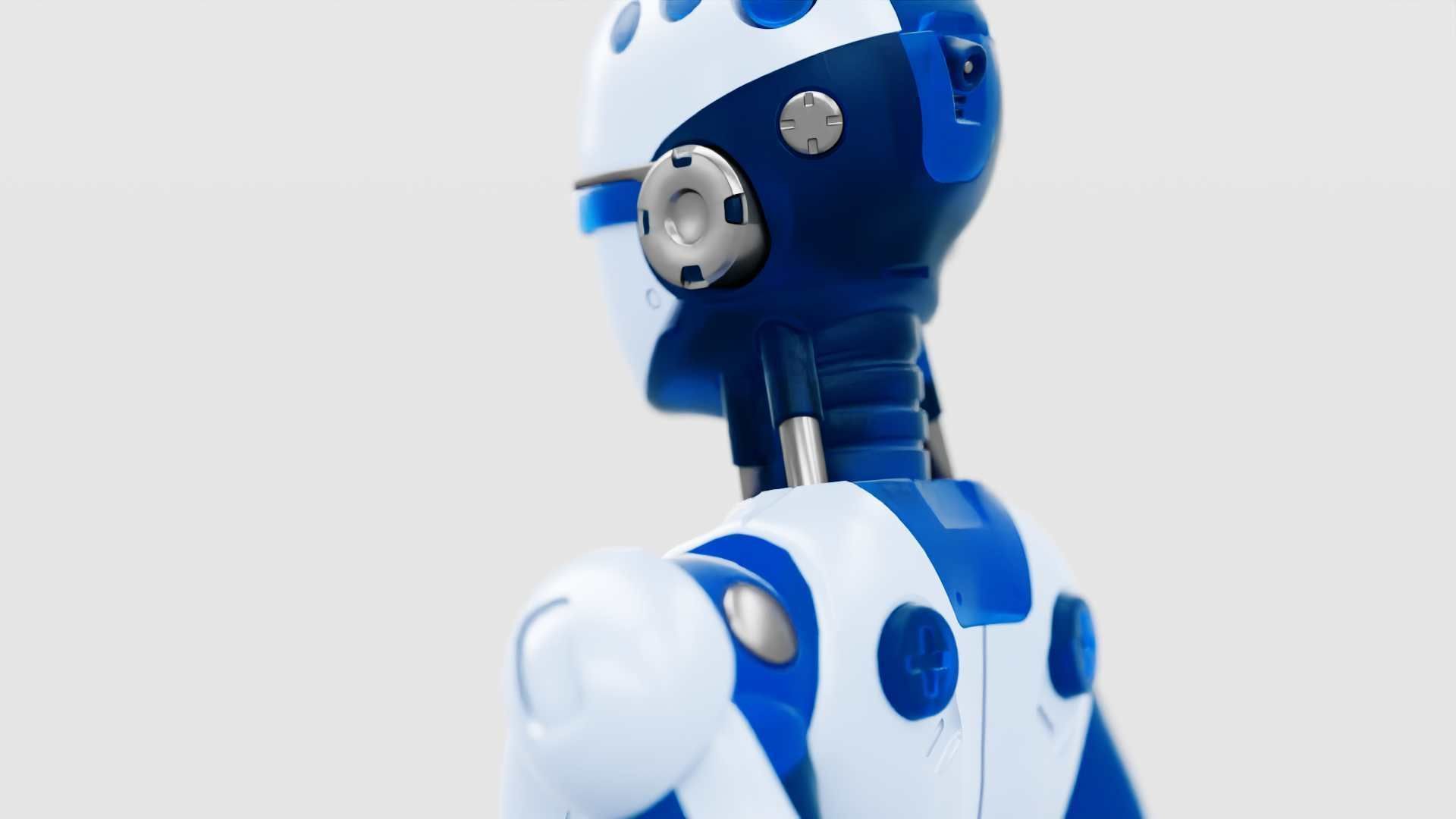 CHILD BOT ARNOLD RIGGED 3D model rigged | CGTrader