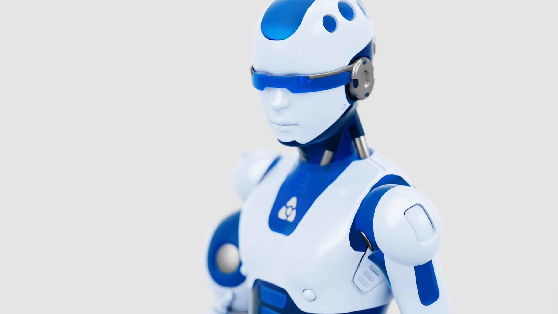 CHILD BOT ARNOLD RIGGED 3D model rigged | CGTrader