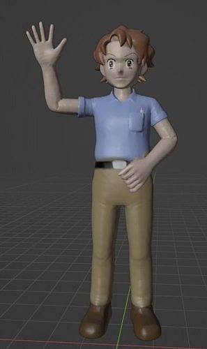 bill pokemon 3D model 3D printable | CGTrader