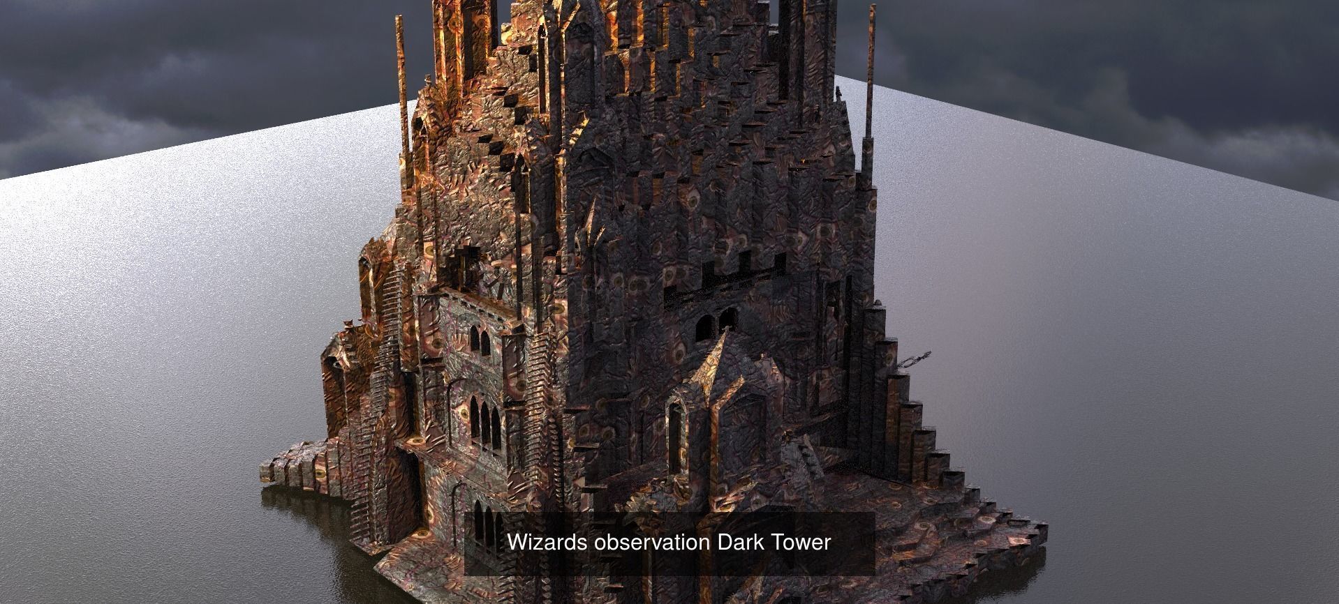 Observatory Occult towers 3D Model Collection | CGTrader