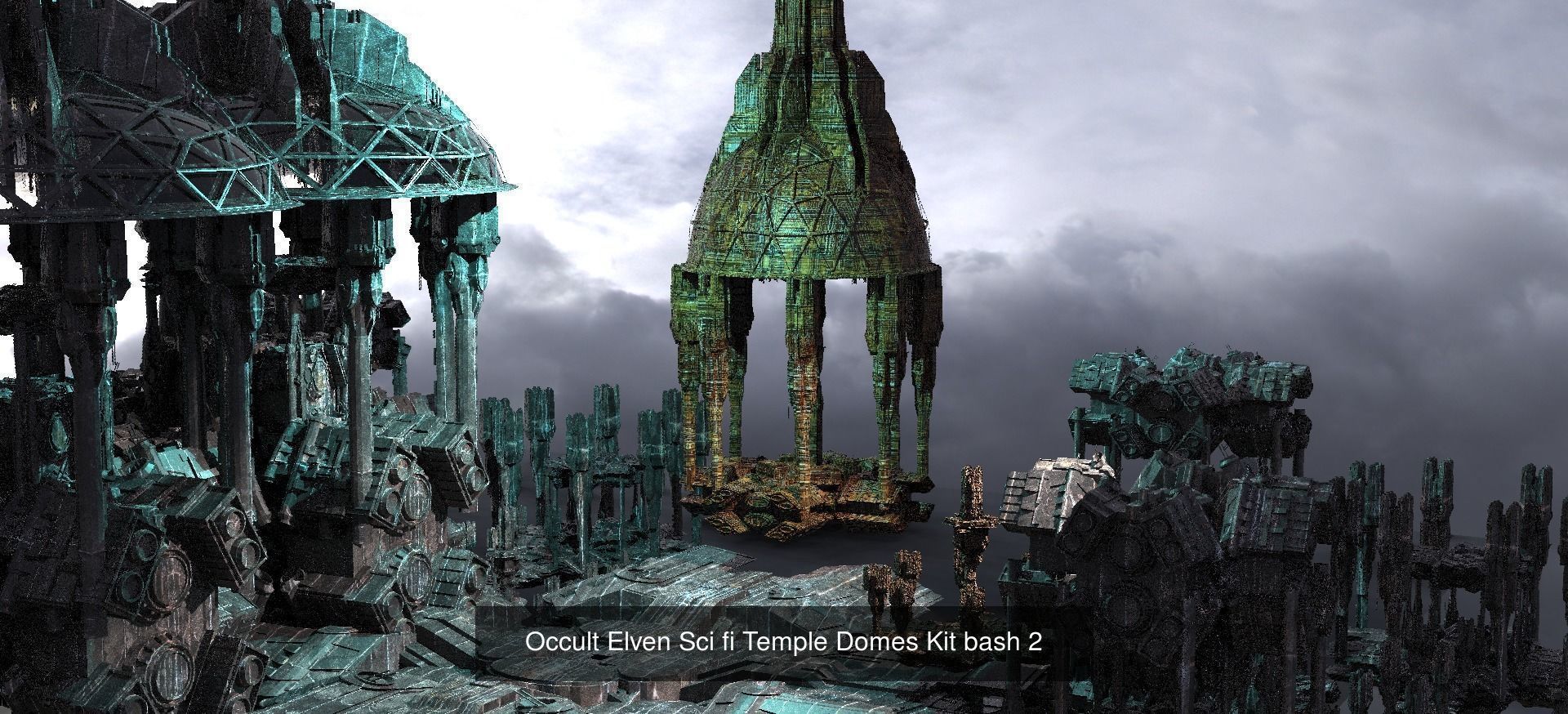 Observatory Occult towers 3D Model Collection | CGTrader