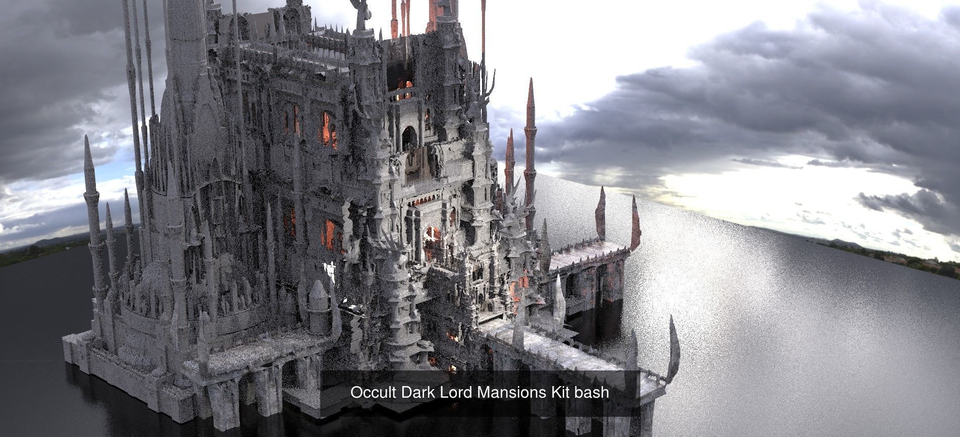 Observatory Occult towers 3D Model Collection | CGTrader