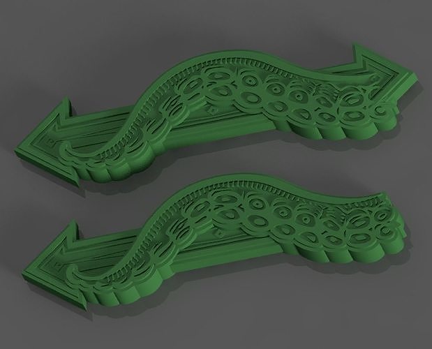 Arkham Horror LCG direction arrows 3D model 3D printable | CGTrader