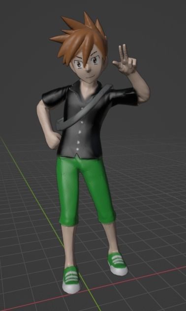 alola blue 3D model 3D printable | CGTrader